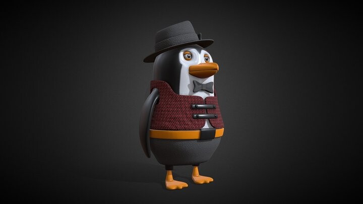 ArtStation - Penguin Character