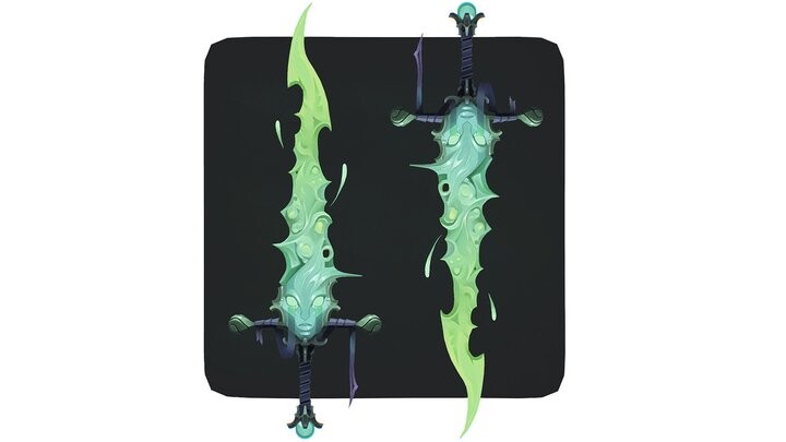 ArtStation - Handpainted Sword