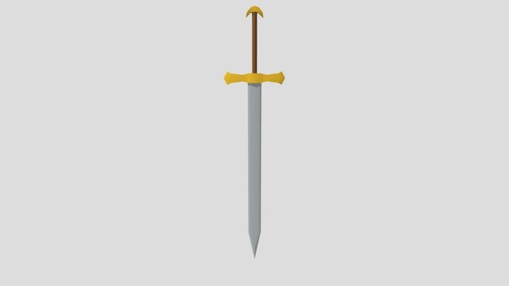 ArtStation - Low Poly Sword