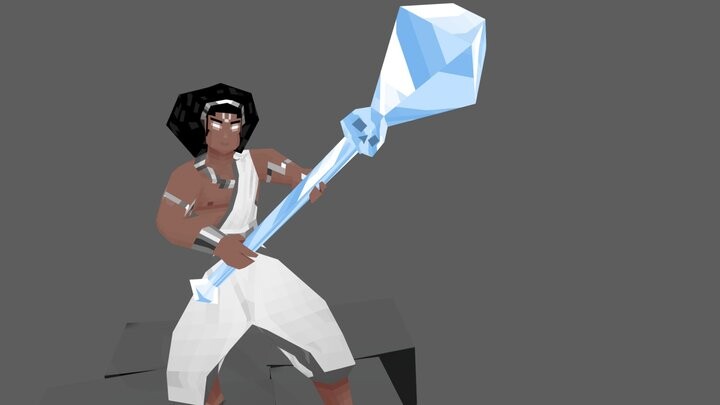 ArtStation - Low poly Indra