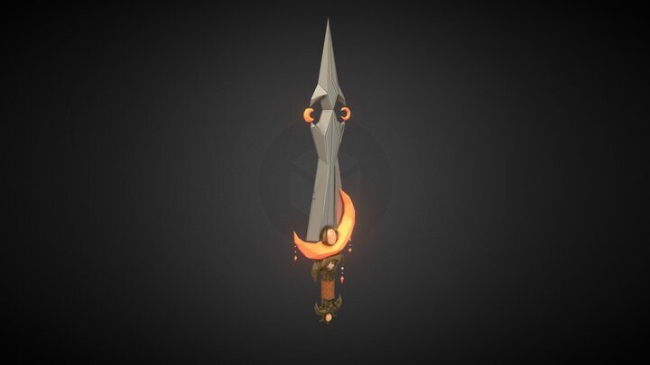 ArtStation - Two moons epic sword