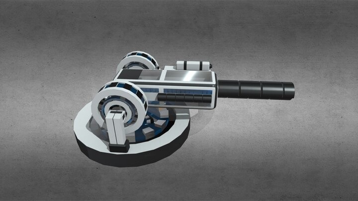 ArtStation - Laser Turret