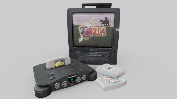 ArtStation - Nintendo 64