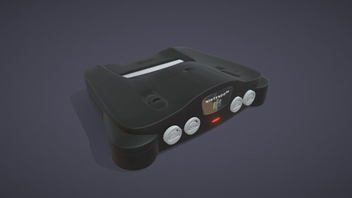 ArtStation - Nintendo 64 Console