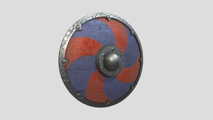ArtStation - Blender practice - Shield