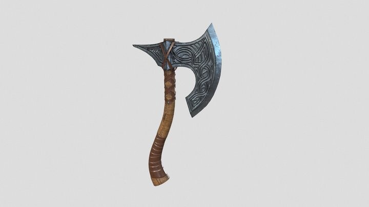 ArtStation - Blender practice - Axe