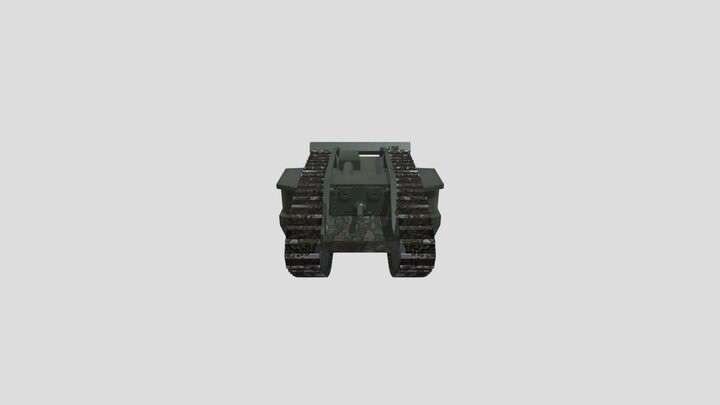 ArtStation - Mark IV tank