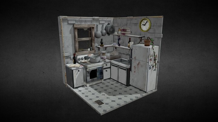 JH - Kitchen Scene Texturing