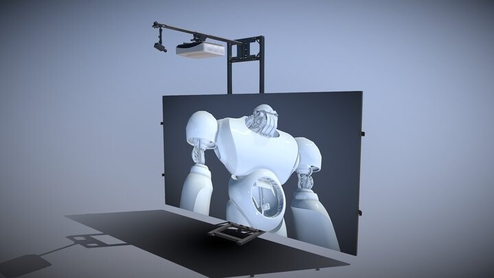 ArtStation - Product Showcase Short Throw Projector