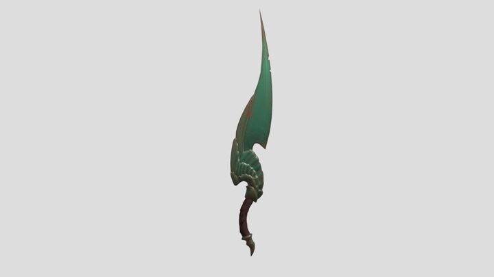 ArtStation - Green Scaley Dagger