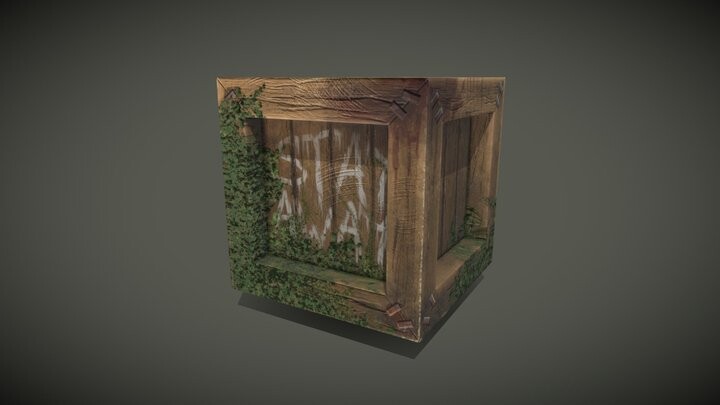 ArtStation - Post-apocalyptic Crate