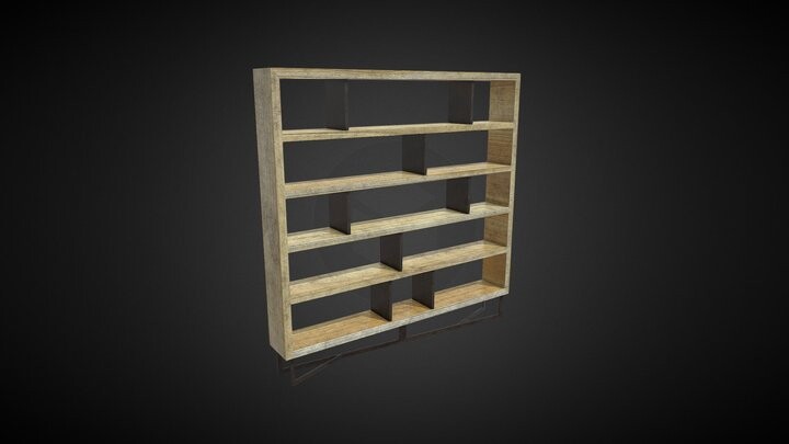 ArtStation - Bookshelf
