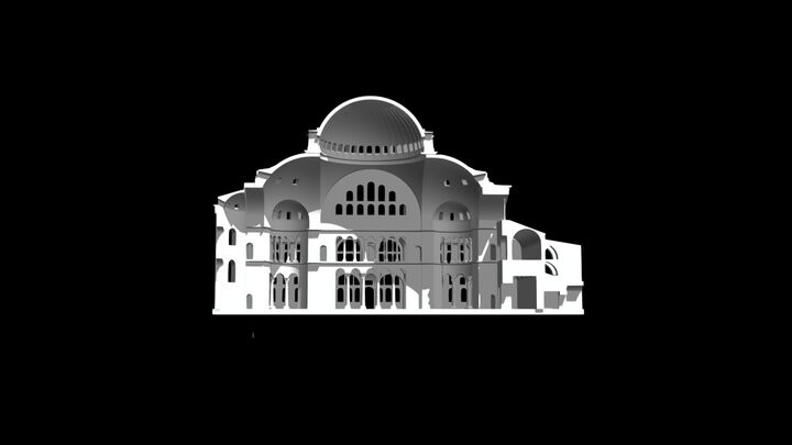 ArtStation - Hagia Sophia_Byzantine stage cross section
