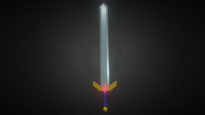 ArtStation - Low Poly Sword