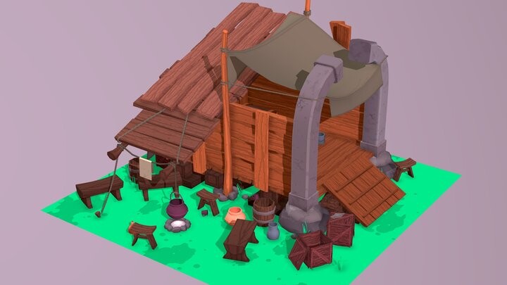 ArtStation - Pixel Shack