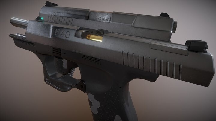 ArtStation - Walther P99 Cycles Render