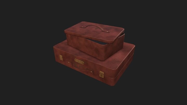 ArtStation - Vintage Decoration Props