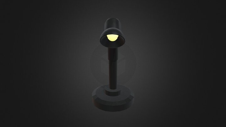ArtStation - Lamp for my detective room scene