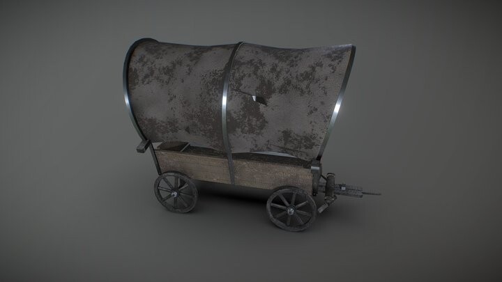 ArtStation - Medieval Cart
