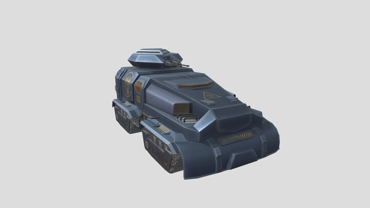 ArtStation - Sci-fi vehicle