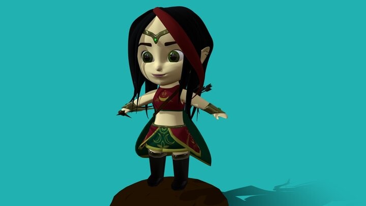 ArtStation - elf archer