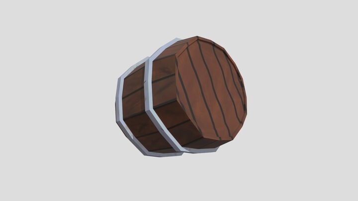 ArtStation - Barrel texture paint test