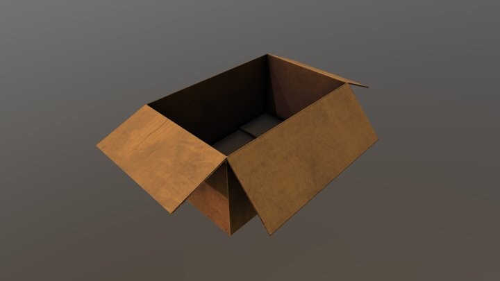 ArtStation - Cardboard Box