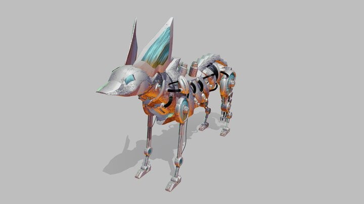 ArtStation - Fennec Fox Robot
