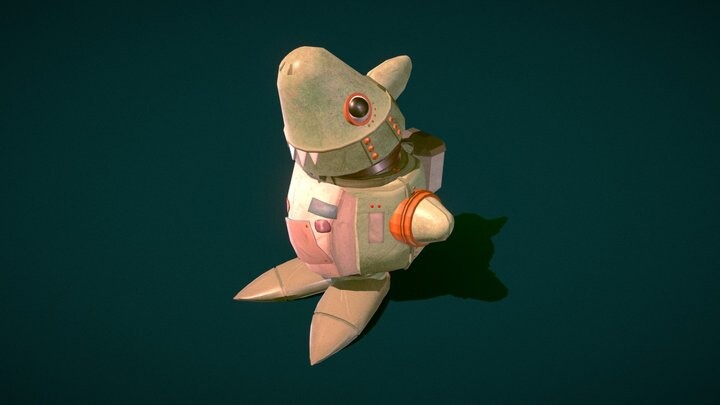 ArtStation - Semi Organic Robot Modelling