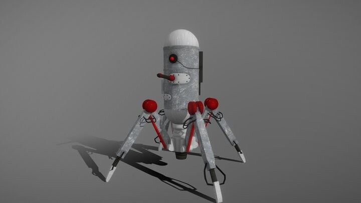 ArtStation - 4 Legged Robot