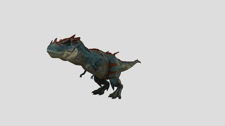 ArtStation - Demon T-rex full texture