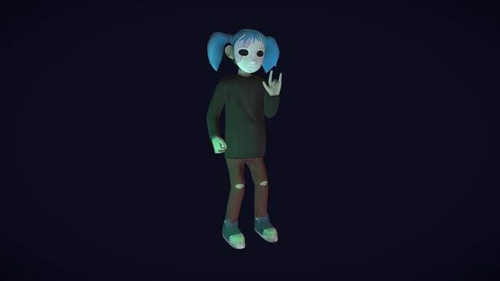 ArtStation - Sally Face Character Fan Art