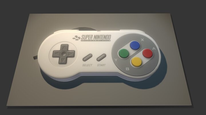 ArtStation - 3D Controller Model