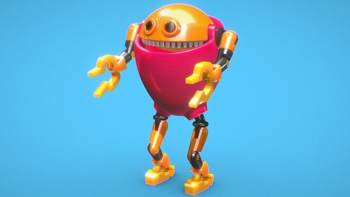 ArtStation - egg robot