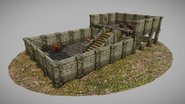 ArtStation - Modular dungeon