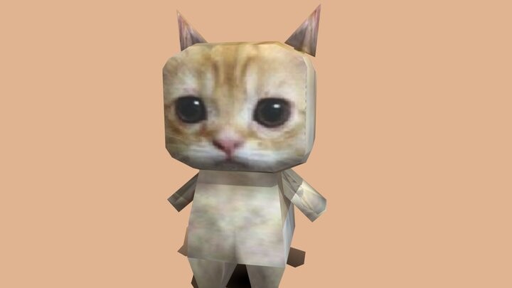 ArtStation - Cat box meme