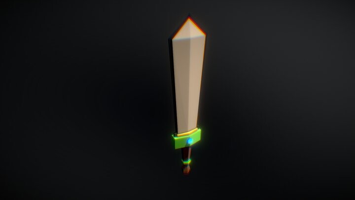 ArtStation - Low Poly Sword