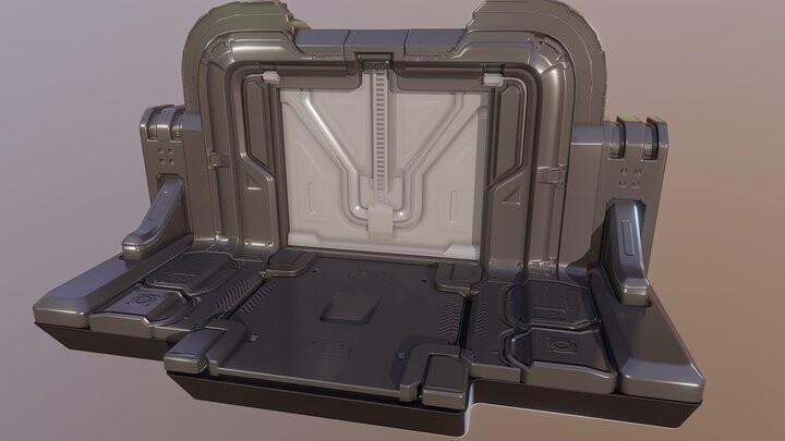 ArtStation - Sci-Fi Gate