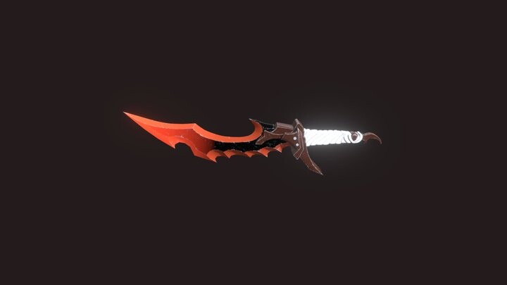 ArtStation - Solo Leveling Knight Slayer Dagger Modified
