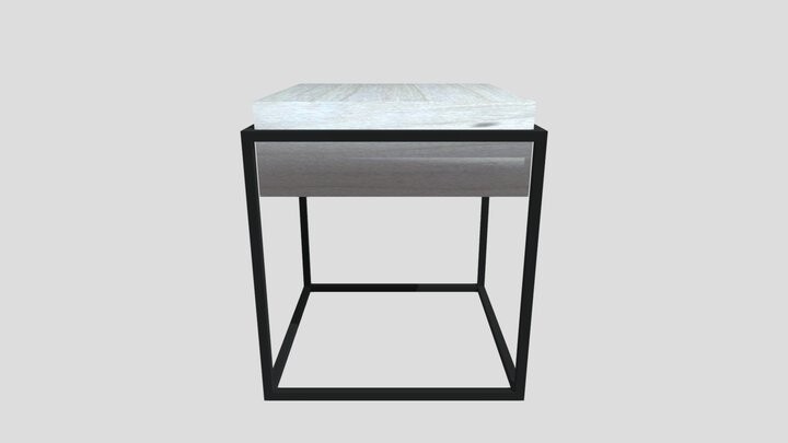 ArtStation - Mono Side Table