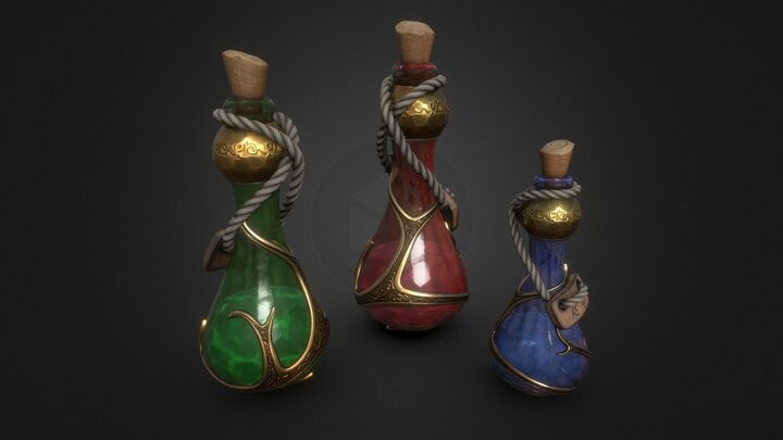 ArtStation - Potions