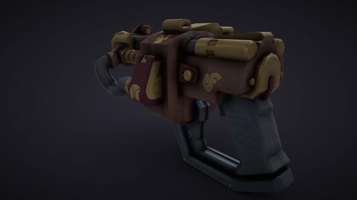 ArtStation - Santa Torb Gun - Overwatch 2