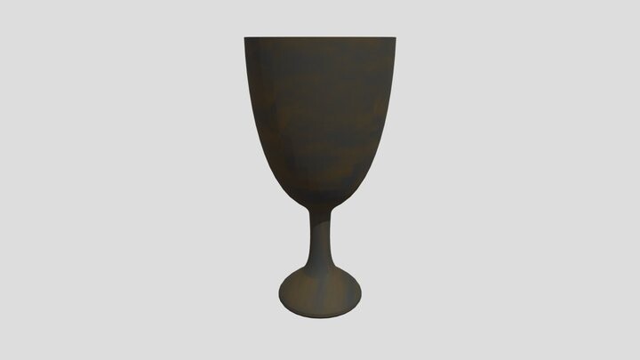 ArtStation - Basic Wooden Goblet