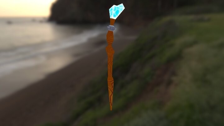 ArtStation - Frost Staff