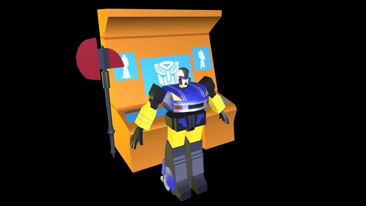 ArtStation - Transformers Shattered Glass - G1 Cartoon-style Treadshot
