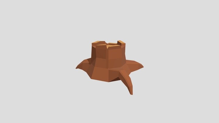 ArtStation - Stump / PolyNature - Low Poly Nature Asset Pack
