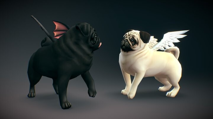 ArtStation - Pugs!