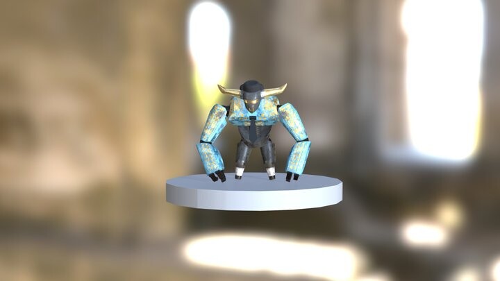 ArtStation - Robot Matador Minotaur
