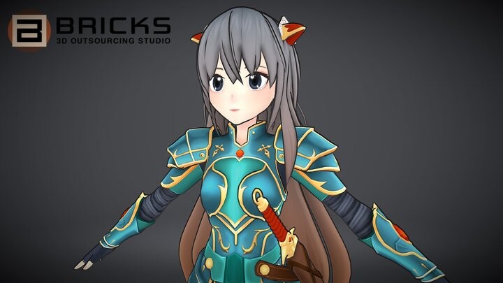 ArtStation - Anime Girl