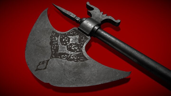 ArtStation - Battle Axe